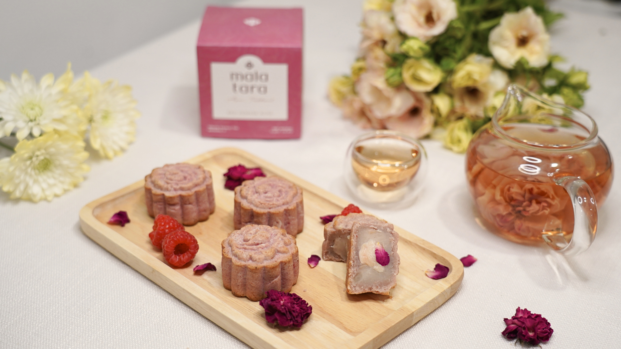 A Journey Through Tradition: The Rose Lychee Mooncake Experience with – Mala Tara